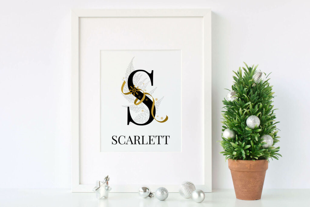 Holiday Snowflake Alphabet - Maggie Stilwell Design